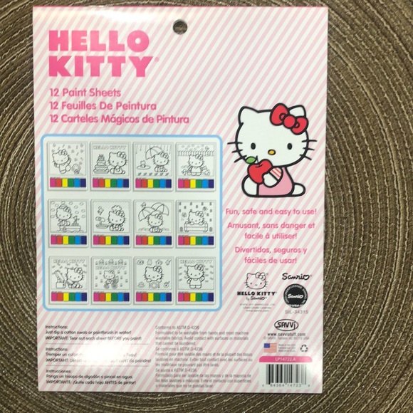Hello Kitty | Office | Hello Kitty Magic Paint Posters | Poshmark